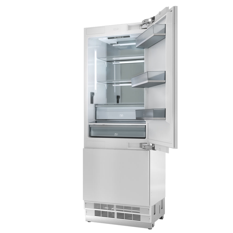 THOR Kitchen 30" Custom Panel Ready Built-In Refrigerator, XRF3016BBP