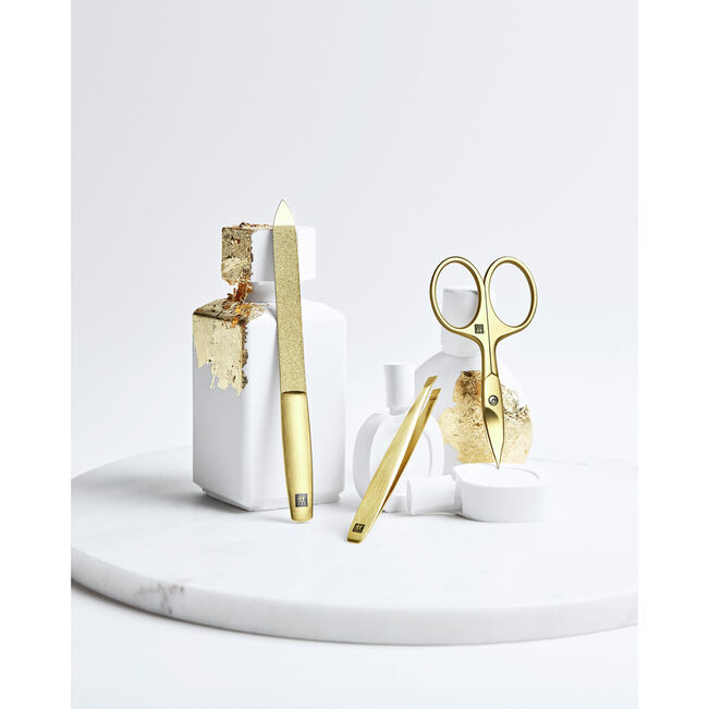 ZWILLING Beauty Premium Gold Slanted Tweezers