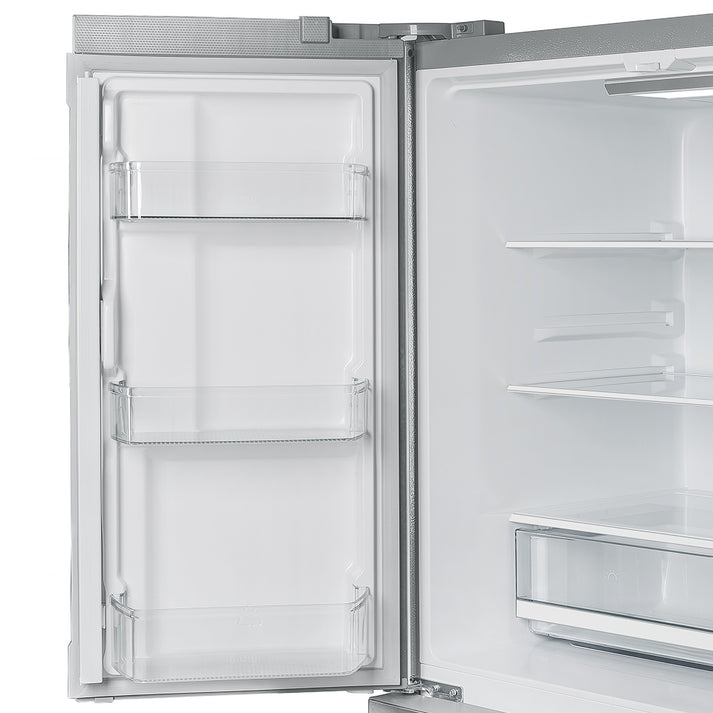 FORNO Moena 40" 19.2 cu. ft. French Door Built-In Refrigerator in Stai