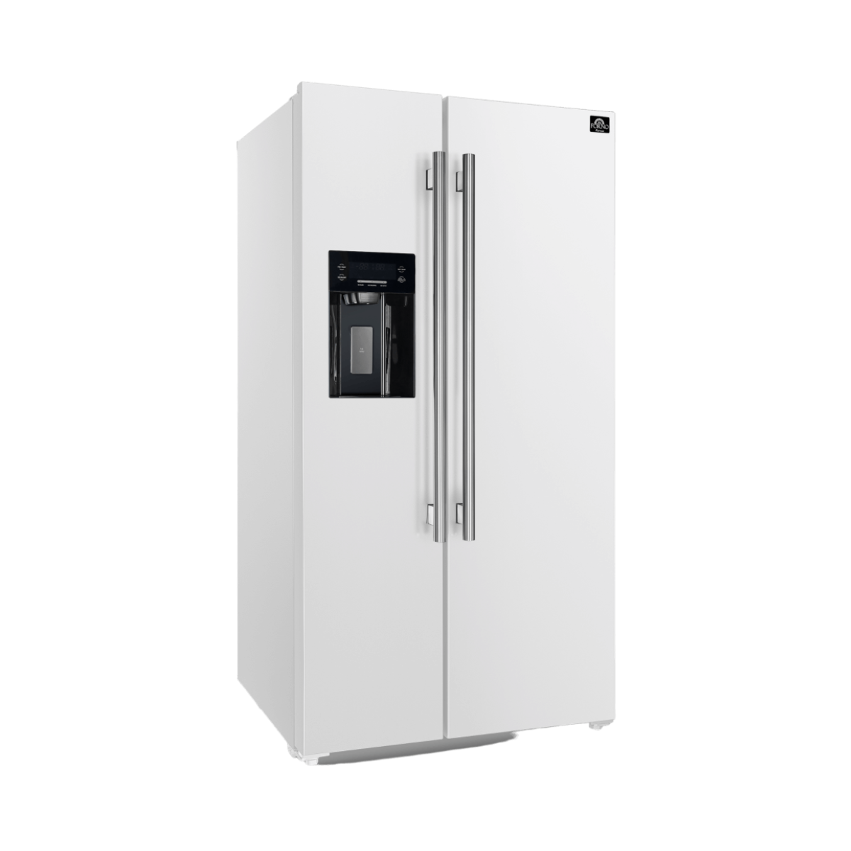 Forno Espresso 36" 20 Cu. Ft. Side-By-Side Refrigerator with Water and ...