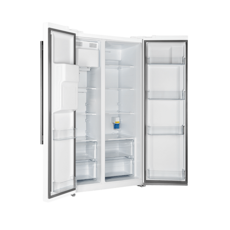 Forno Espresso 36" 20 Cu. Ft. Side-By-Side Refrigerator with Water and ...