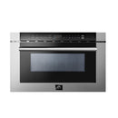 FORNO Capoliveri 24" 1.2 cu. ft. Built-In Microwave Drawer in Stainles