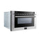 FORNO Capoliveri 24" 1.2 cu. ft. Built-In Microwave Drawer in Stainles