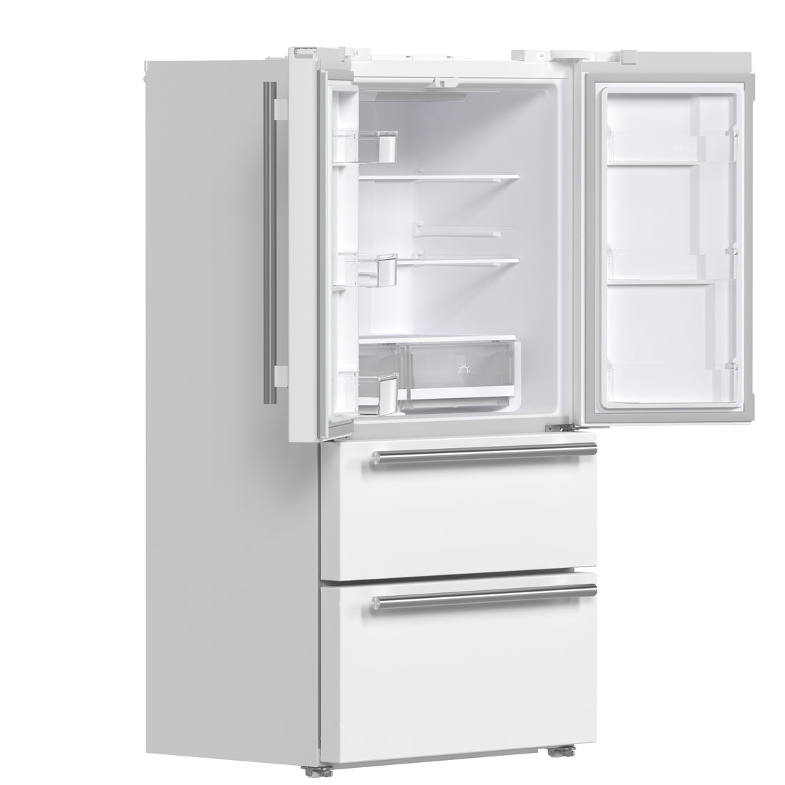 FORNO Antico Package - 48" Dual Fuel Range, 36" Refrigerator with Ice