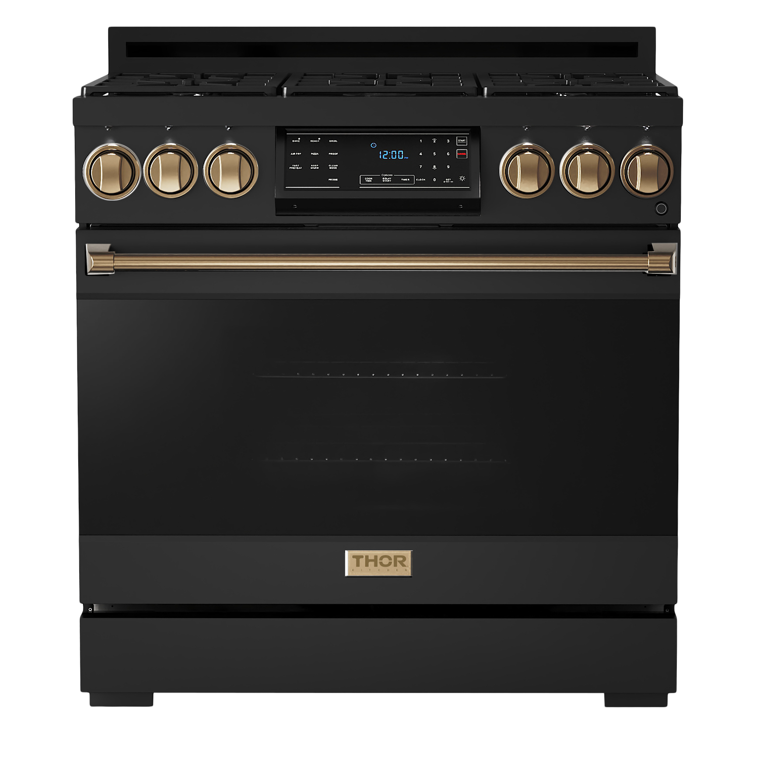 Gordon Ramsay by THOR Kitchen Package - 36" Gas Range, 30" Refrigerato