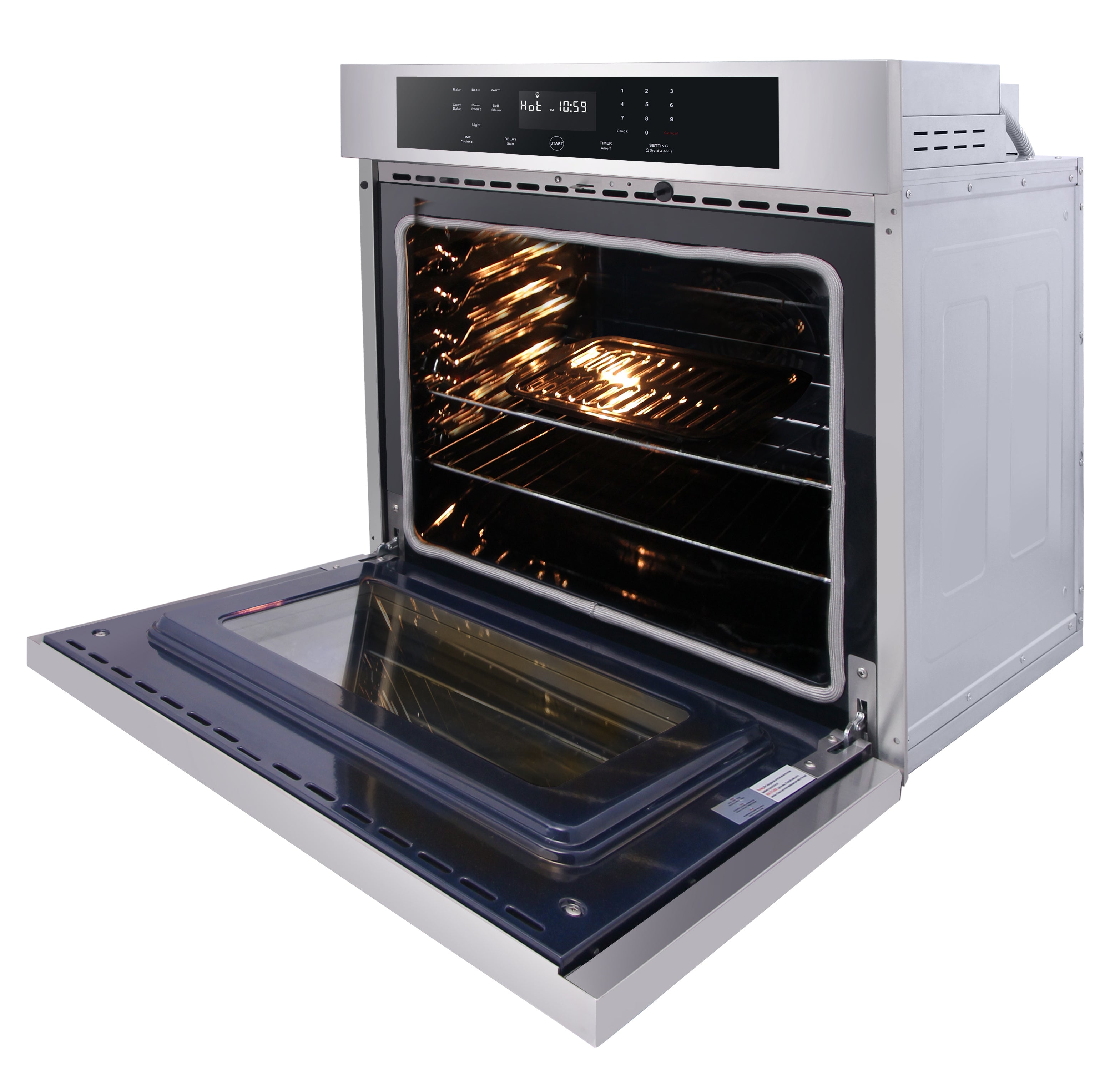 THOR Kitchen 30 in. Professional Self-Cleaning Wall Oven in Stainless