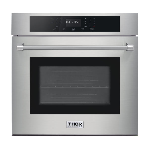 THOR Kitchen Package - 36" Gas Cooktop, Range Hood, Wall Oven, Microwa