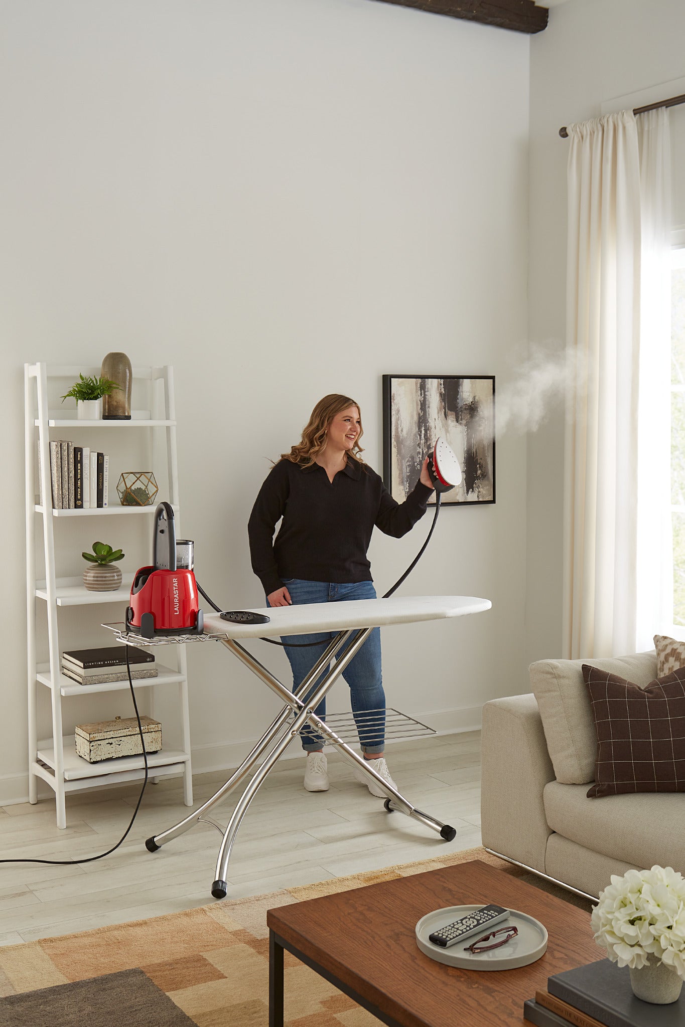 Laurastar Lift Steam Iron in Red – Premium Home Source