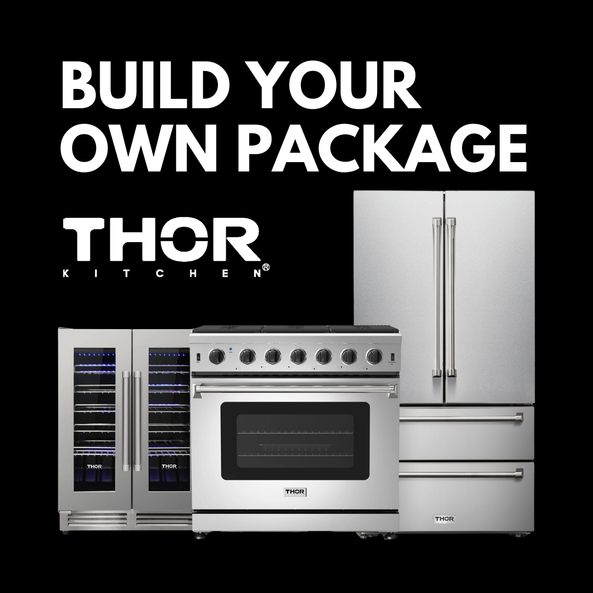 Thor Kitchen Appliance Packages | Premium Home Source