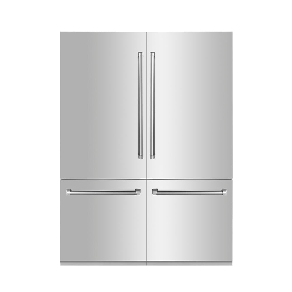 ZLINE 60 In. Built-In Refrigerator in Stainless Steel | Water Dispenser ...