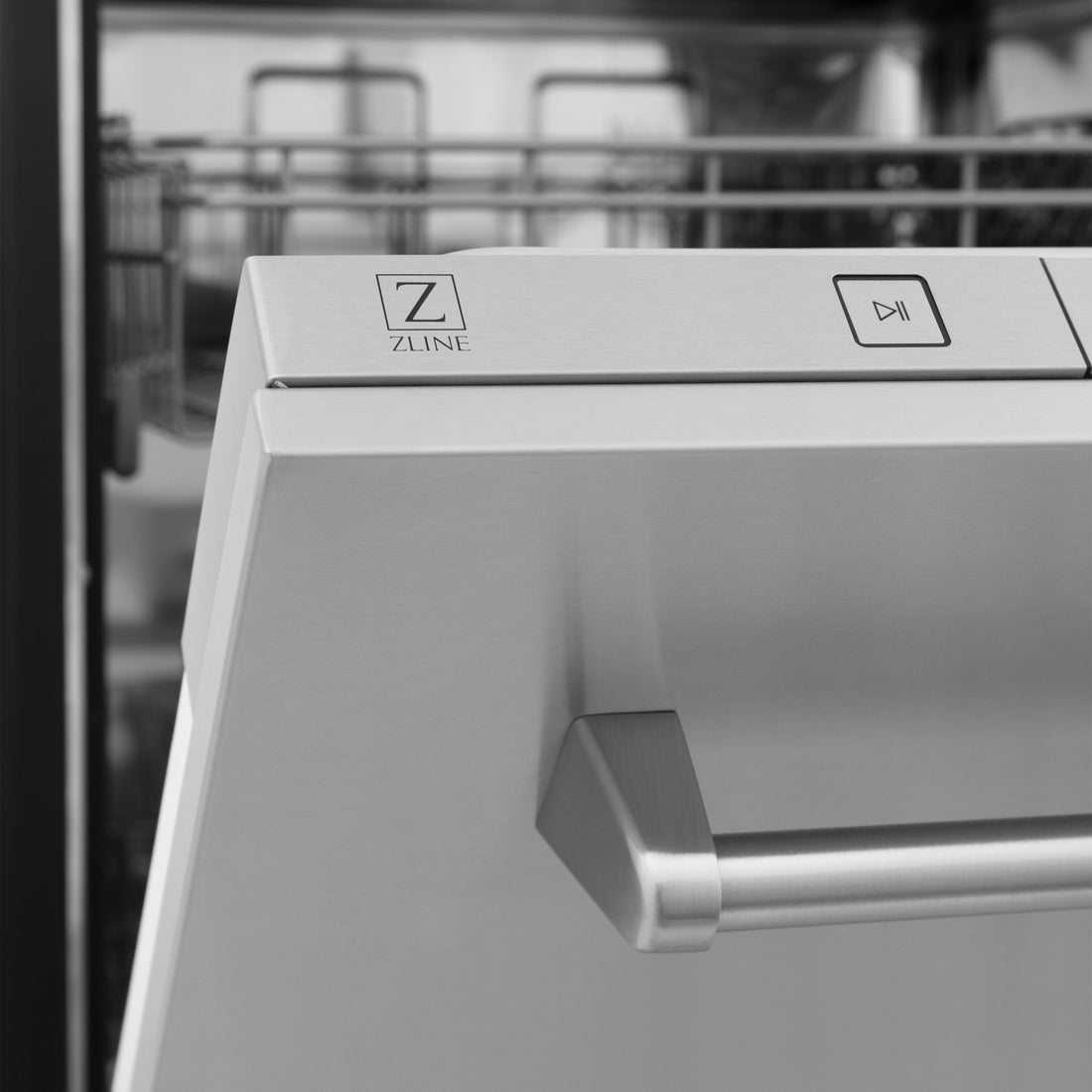 ZLINE 24 in. Top Control Dishwasher in Stainless Steel and Traditional
