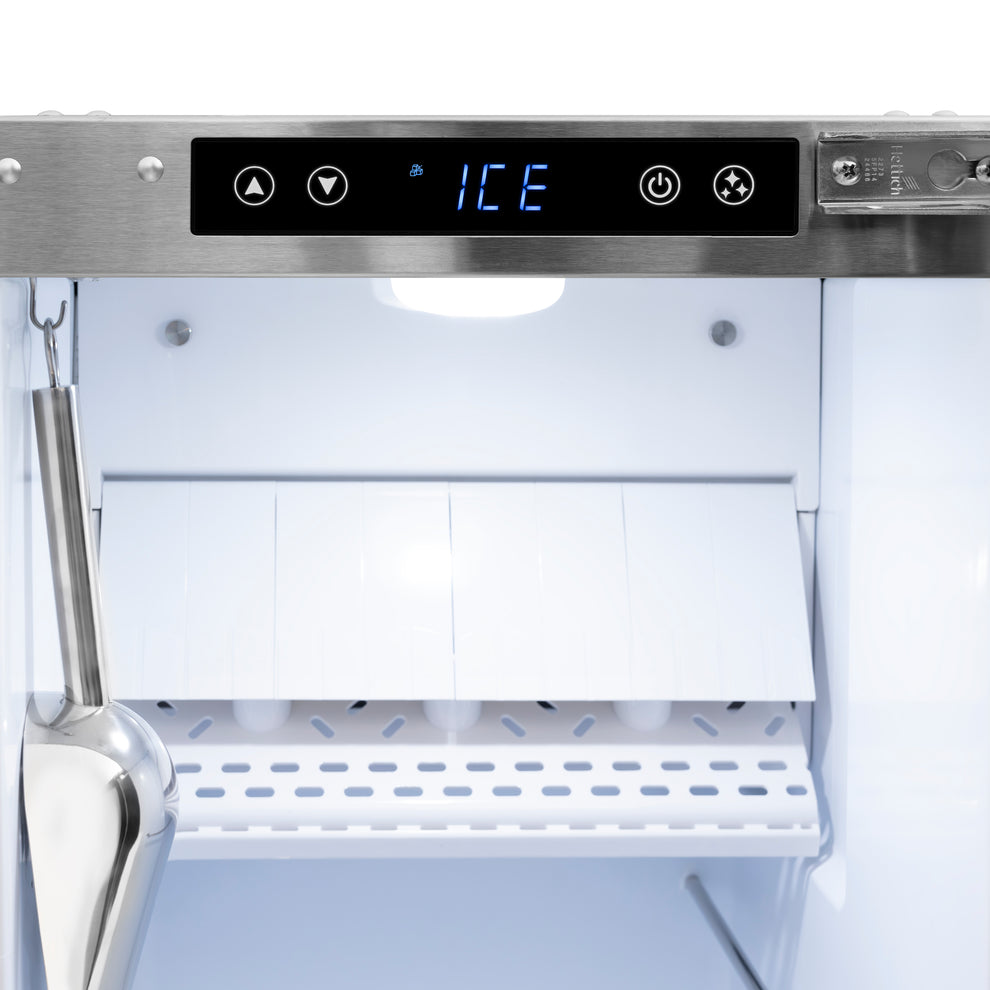 ZLINE Autograph 15" Touchstone Gourmet Ice Maker with Drain Pump and P
