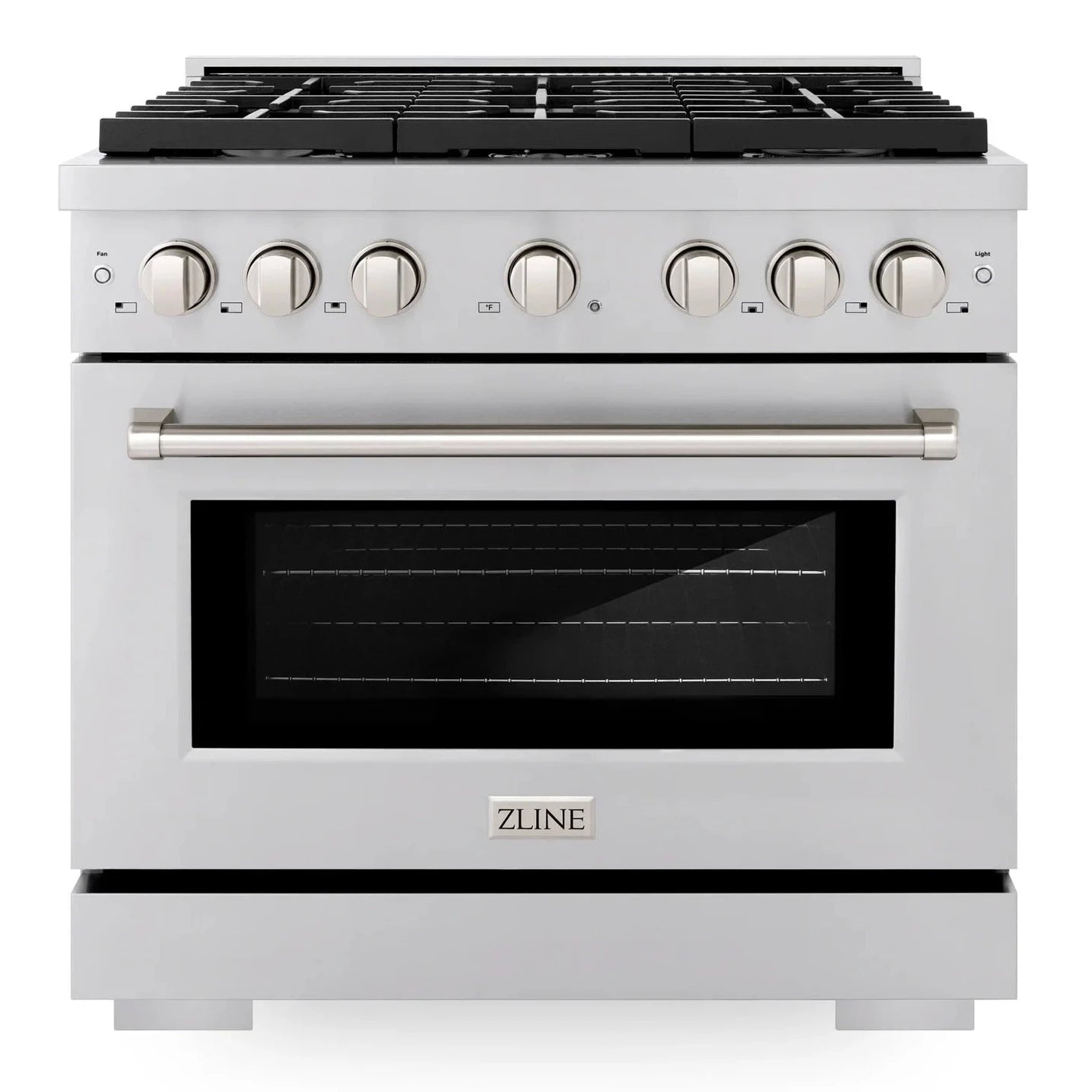 ZLINE 36" Professional Gas Range with Convection Oven and 6 Burners in ...