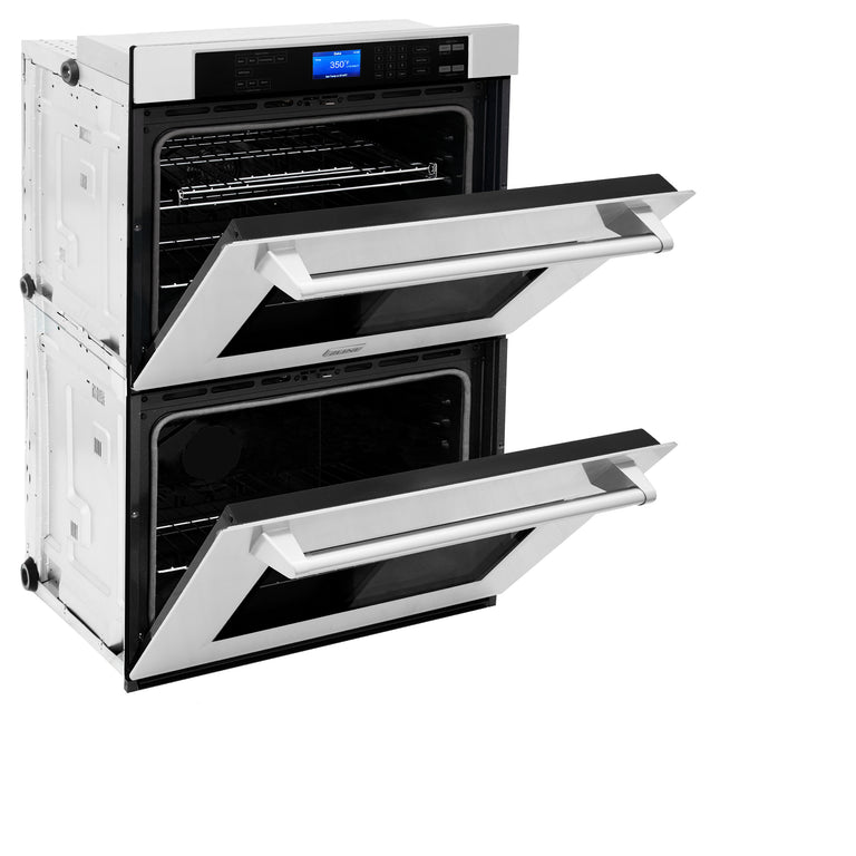 ZLINE 30" Professional Double Wall Oven with Air Fry and Self-Clean in ...