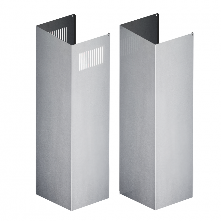 ZLINE 2 Piece Chimney Extensions for 12ft Ceiling (2PCEXT-KB/KL2/KL3)#N ...