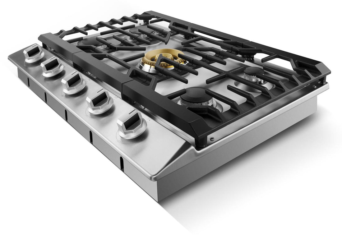 Fotile 30 in. Stainless Steel Dropin Cooktop with 5 Gas Burners, GLS30