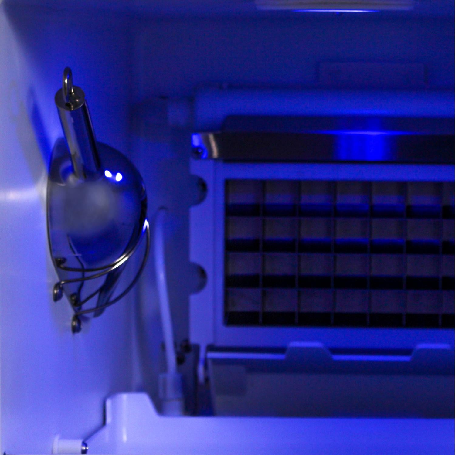 Blaze 15 in. 50 Lbs Outdoor Ice Maker with Gravity Drain, BLZ-ICEMKR-5 ...