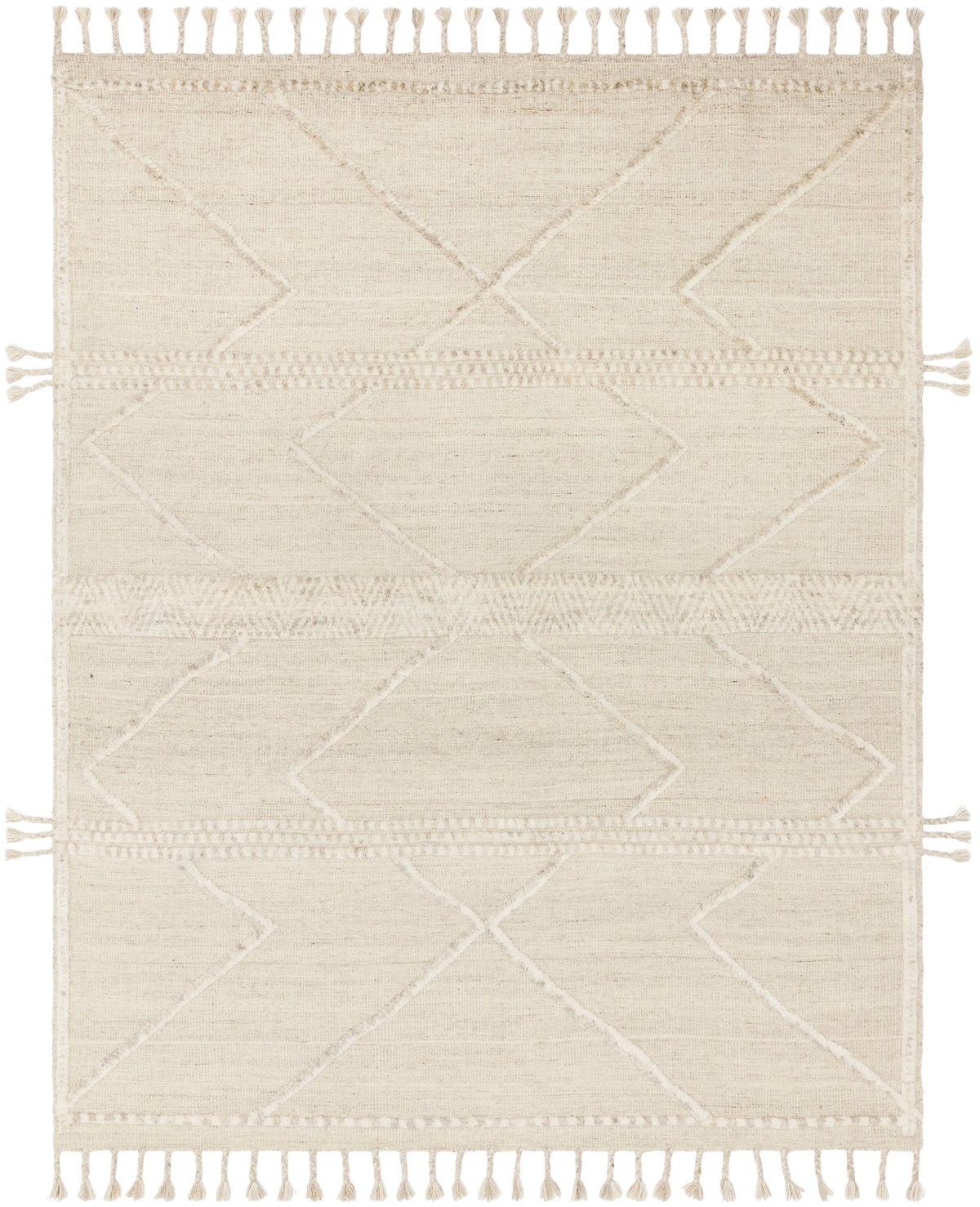 Loloi Rugs Iman Collection Rug in Beige, Ivory - 8'6" x 11'6" – Premium ...