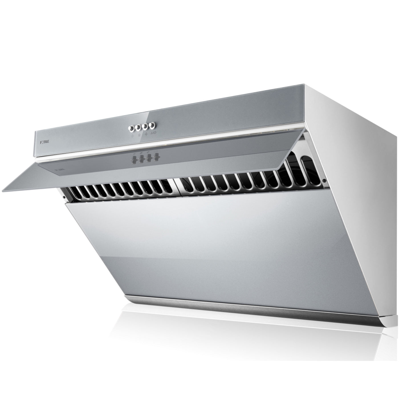 Fotile Slant Vent Series 30 in. 850 CFM Range Hood with Push Buttons i ...