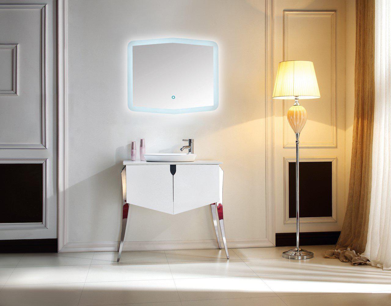 KubeBath Riso 35.5 in. Single Modern Bathroom Vanity by Kube Bath, KR8 ...