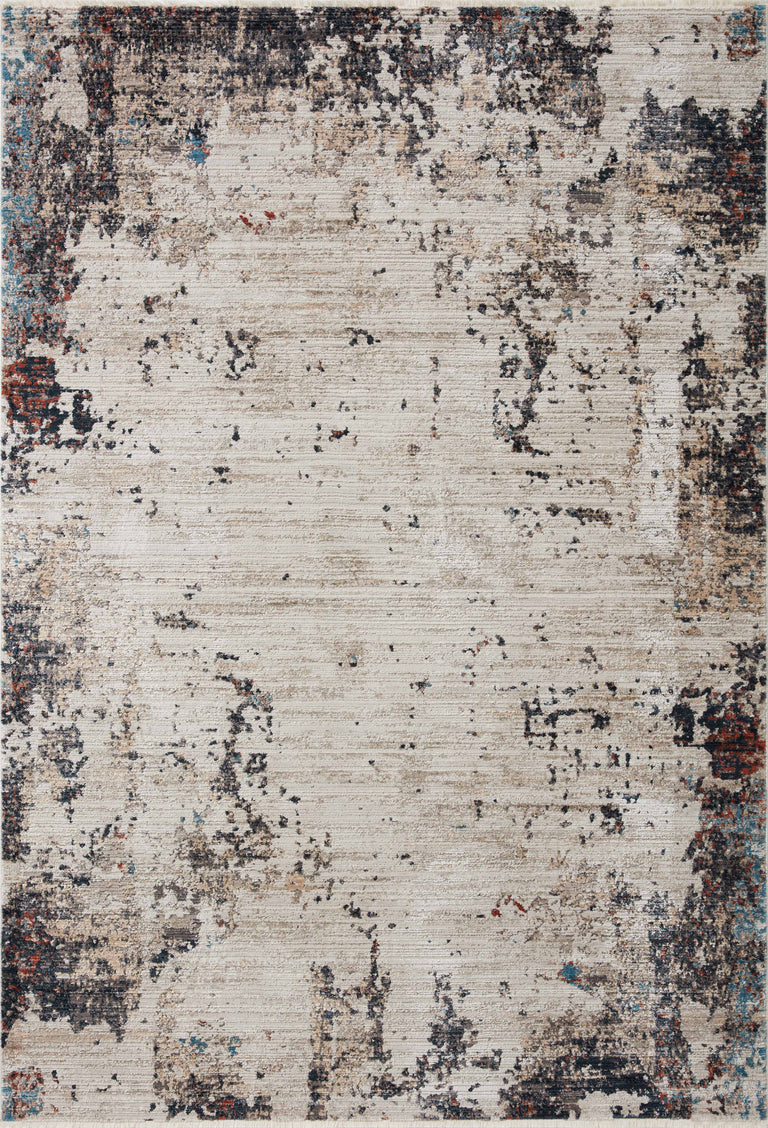 Loloi Rugs Leigh Collection Rug in Ivory, Charcoal - 9'6" x 13 ...