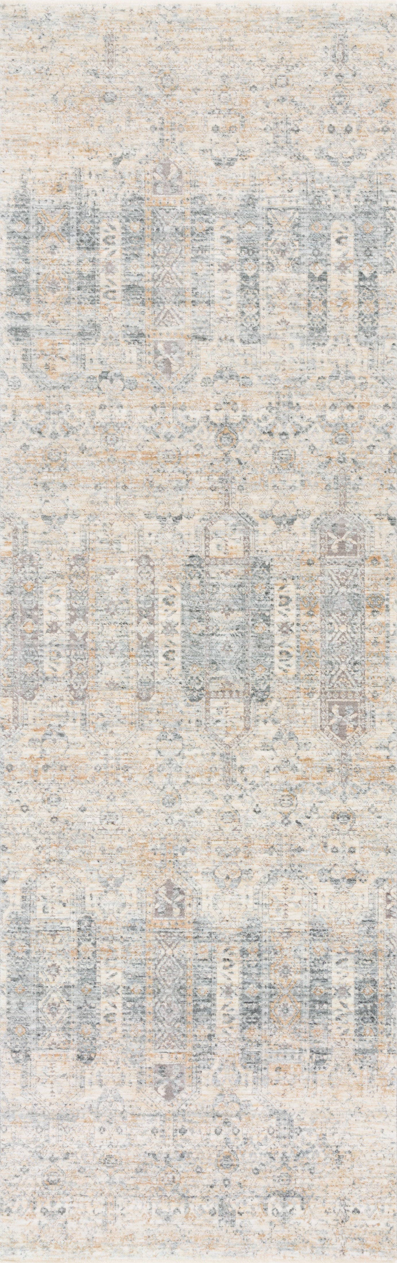 Loloi Rugs Pandora Collection Rug in Ivory, Mist - 11'6" x 15'6 ...