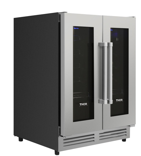 Thor Kitchen Package - 48" Gas Range, Range Hood, Refrigerator, Dishwa ...