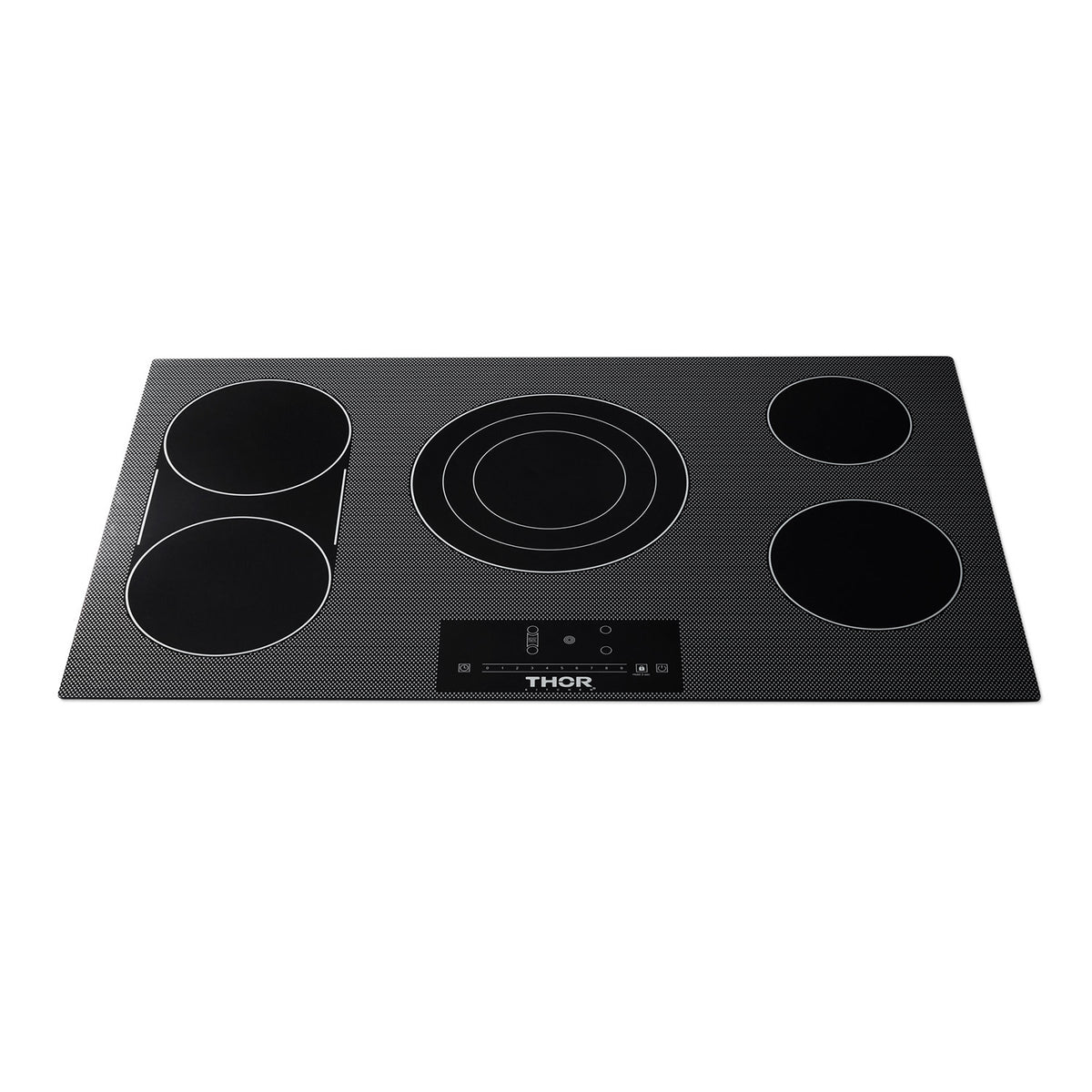 Thor Kitchen 36 In. Professional Electric Cooktop in Black, TEC36 ...