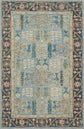 Loloi Rugs Victoria Collection Rug in Lt Blue, Dk Blue - 9'3" x 13'