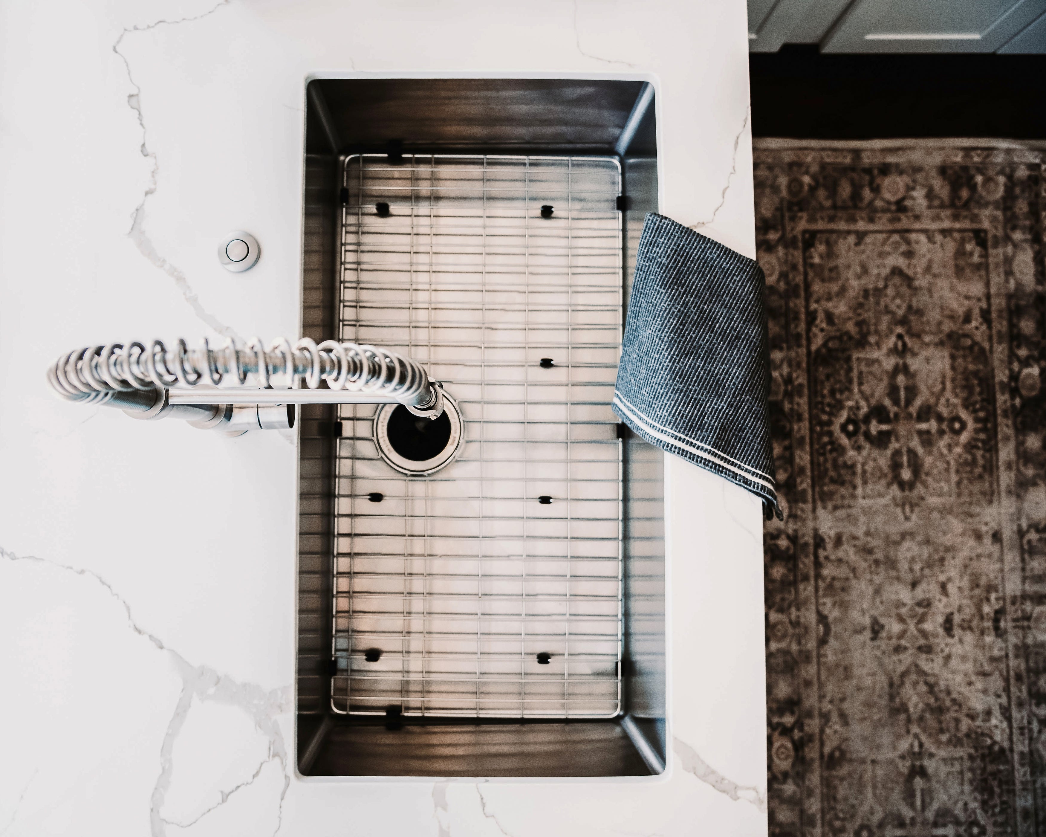 ZLINE Sierra Kitchen Faucet - Brushed Nickel Finish, SRA-KF-BN ...