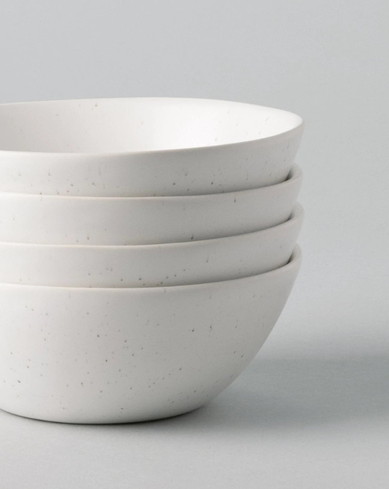 Fable Base Dinnerware Set in Speckled White – Premium Home Source