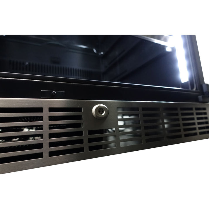 Danby Silhouette 24 In. 6 Wine Bottle & 126 Can Capacity, Beverage Cen