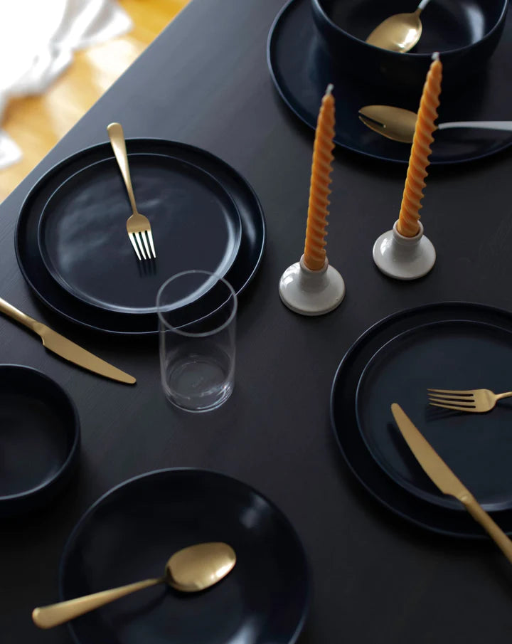 Fable Base Dinnerware Set in Midnight Blue – Premium Home Source