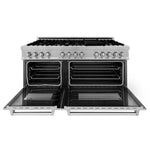 ZLINE 60" 7.4 cu. ft. Legacy Dual Fuel Range with 9 Burner Gas Cooktop