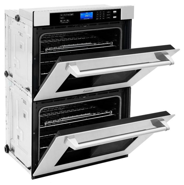 ZLINE Kitchen Appliance Package with 36 in. Stainless Steel Rangetop a ...