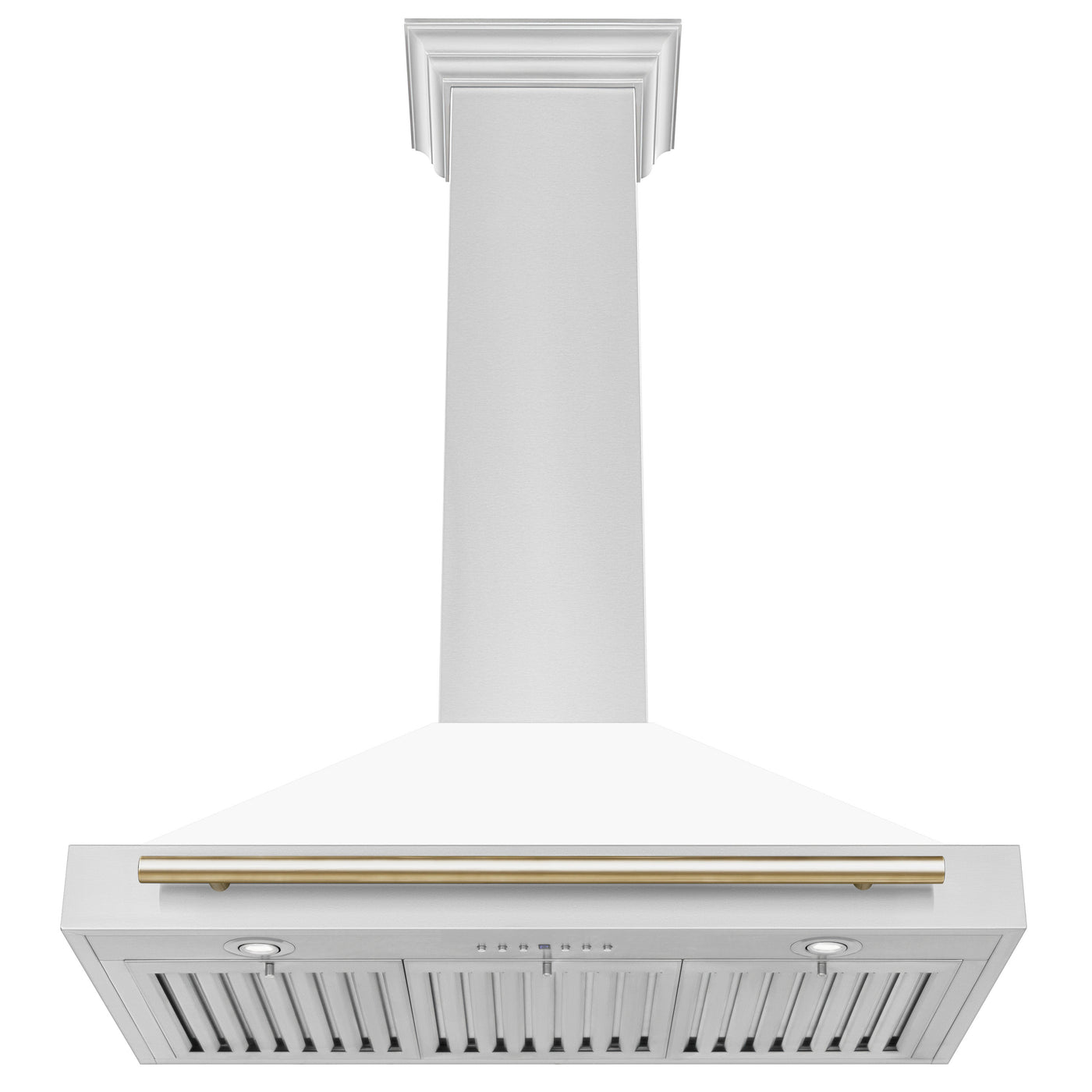 ZLINE 36 Inch Autograph Edition Stainless Steel Range Hood with a Matt ...